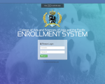 enrollment system | SourceCodester